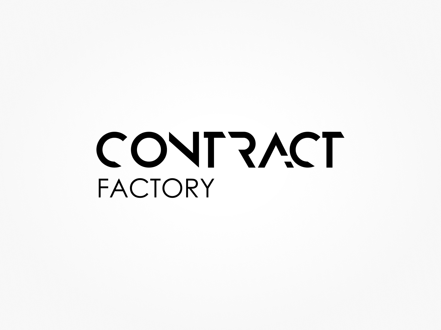 création Logotype Contract Factory - Loïc Hermer
